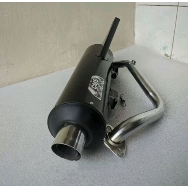 Jual Knalpot standar racing copy CMS bass adem gahar full pnp all matic ...