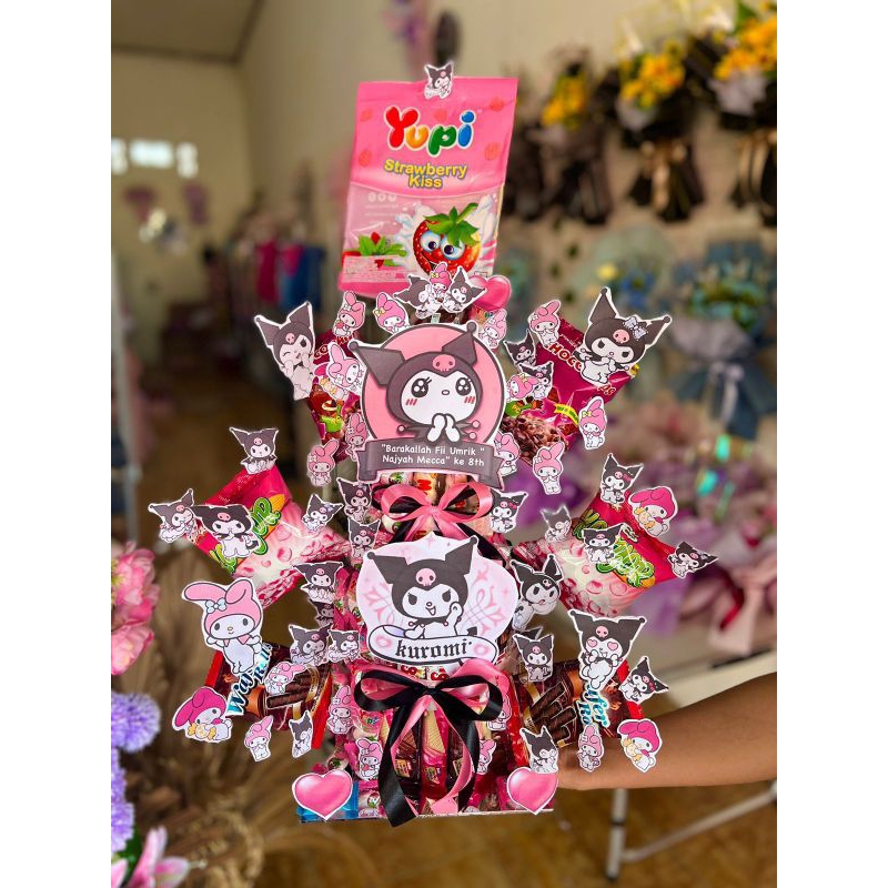 Jual Snack tower 3 layer | snack tower palembang | snack ulang tahun ...