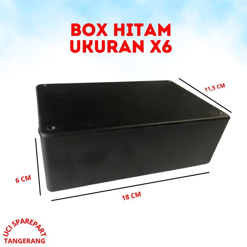 Jual BOX HITAM UKURAN X6 | Shopee Indonesia