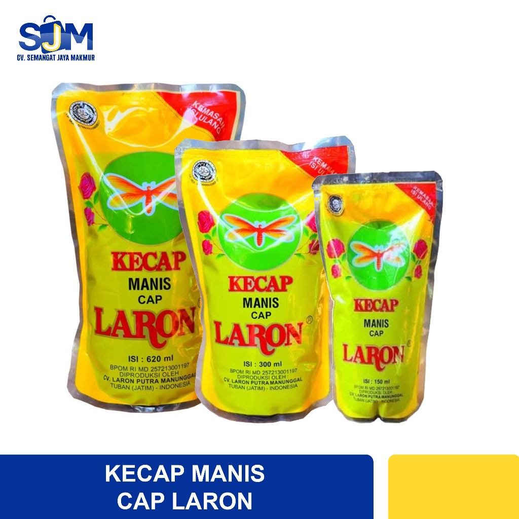 Jual KECAP MANIS CAP LARON 150ML 300ML 620ML | Shopee Indonesia