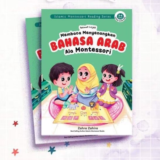 Jual BONUS KARTU Buku Membaca Menyenangkan ala Montessori Bahasa Arab ...