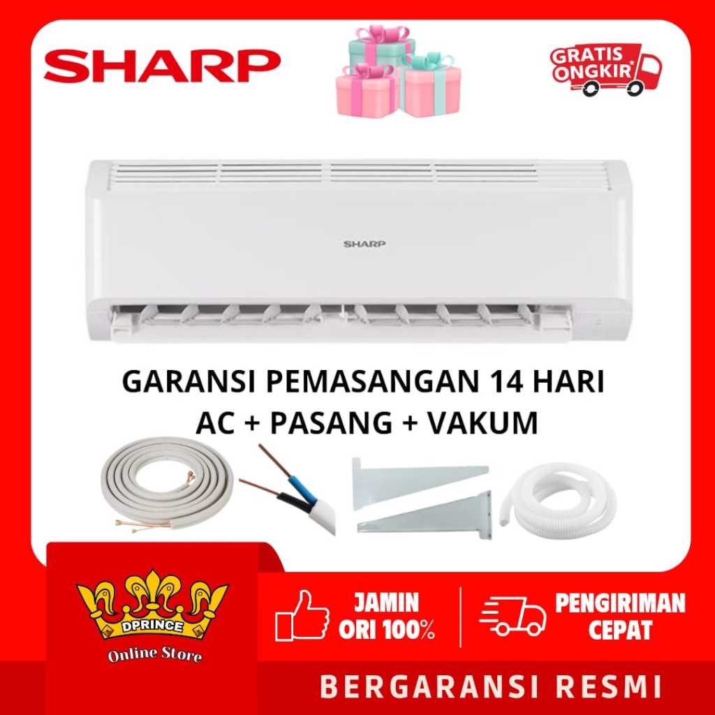 Jual SHARP AC Garuda Series 0.5 PK / 1/2 PK AH-A5BEY | Shopee Indonesia