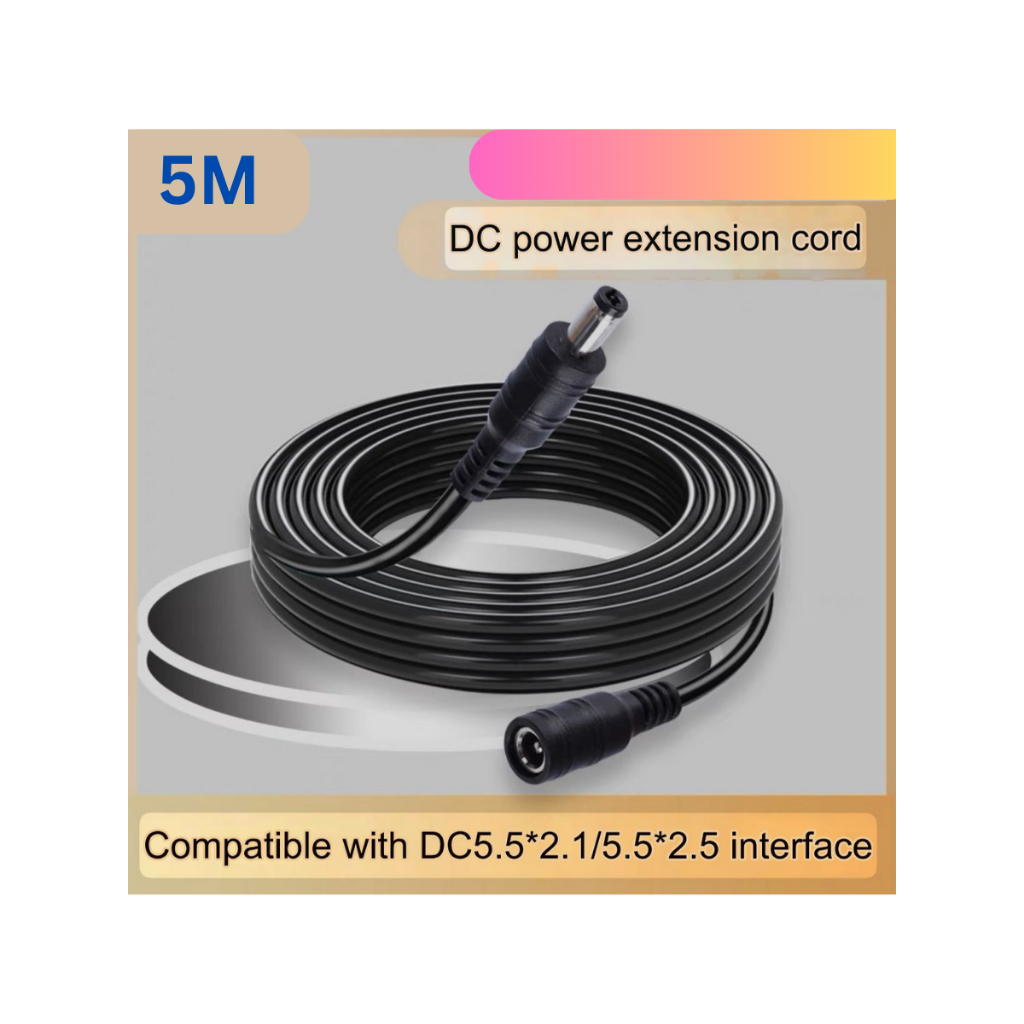 Jual Kabel POWER DC 1M / 2M / 3M / 5M / 10M / 15M / 20M Kabel Ekstensi ...