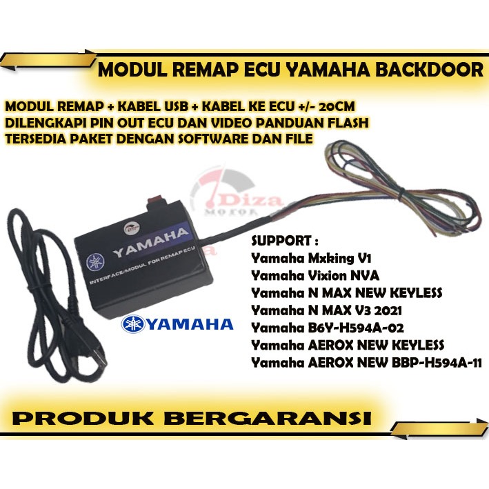 Jual TERMURAH! ALAT/MODUL REMAP ECU YAMAHA VIA BACKDOOR SCNRMP026 ...