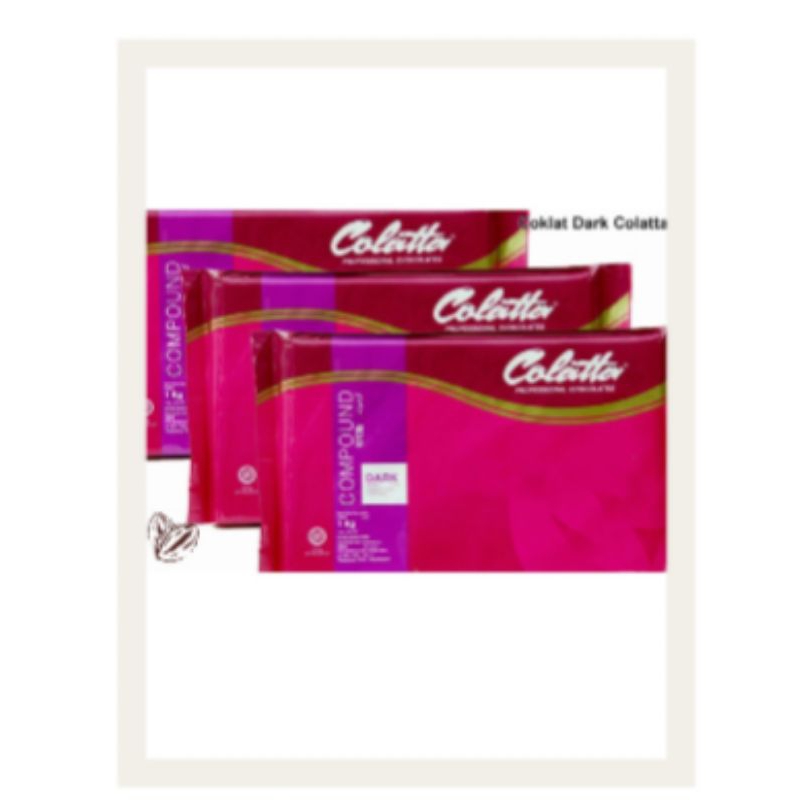 Jual COLATTA DARK COMPOUND 1KG | Shopee Indonesia