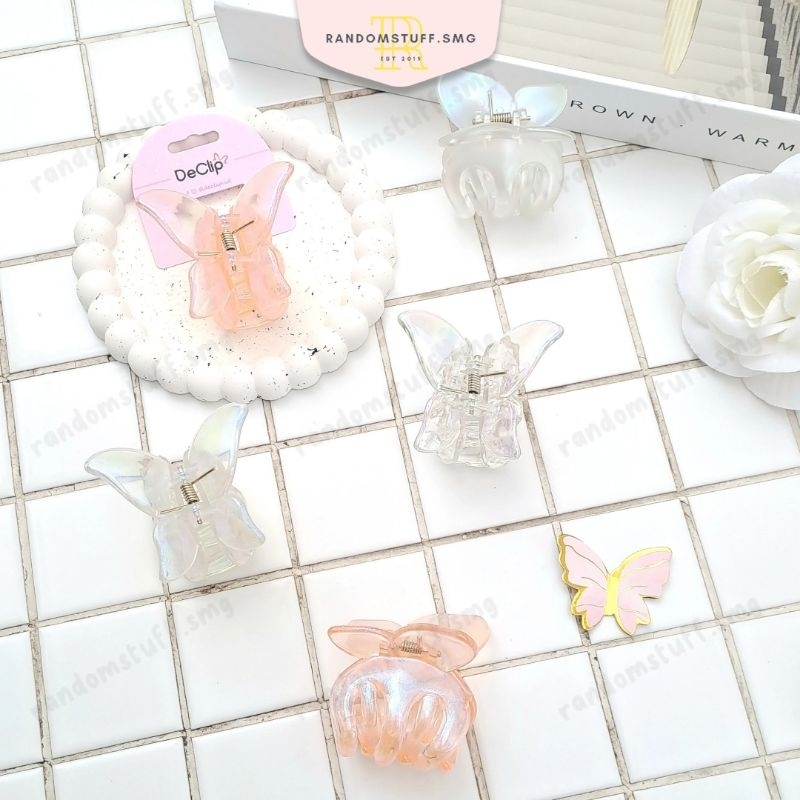 Jual JEDAI BUTTERFLY DECLIP JEDAY RAMBUT DECLIP JEDAI DECLIP JEPIT KUPU ...