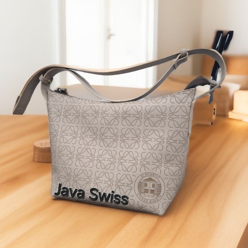 Jual tas wanita kulit sapi asli original bermotif / tas selempang ...