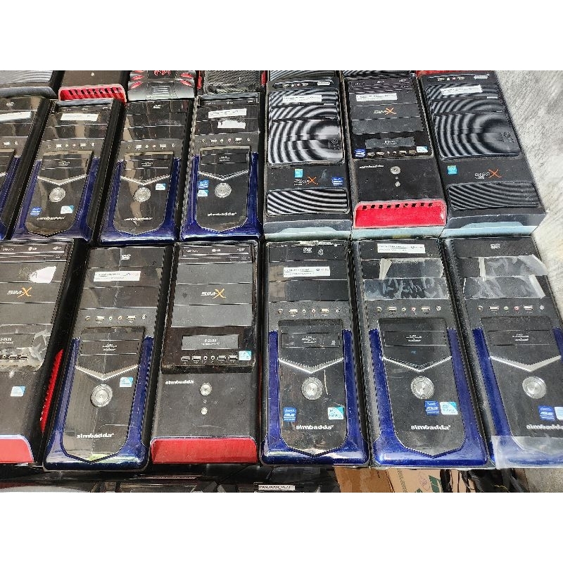 Jual casing case pc simbadda/dazumba casing komputer model standart ...