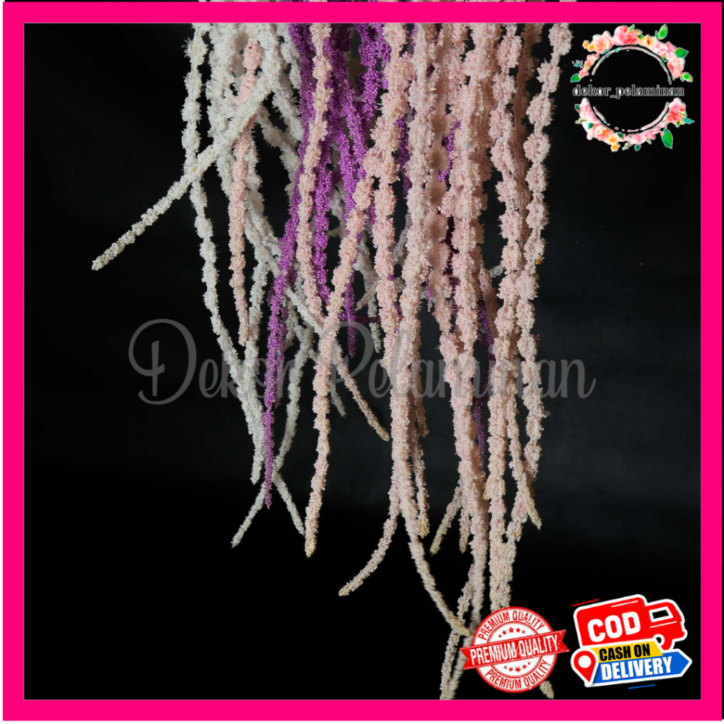 Jual BUNGA AMARANTUS / BUNGA AMARANTHUS / ARTIFICIAL JUNTAI AKAR ...