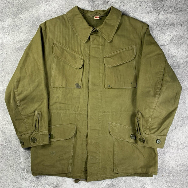 Jual 60’s Danish Army Military HBT Field Jacket Vintage | Shopee Indonesia