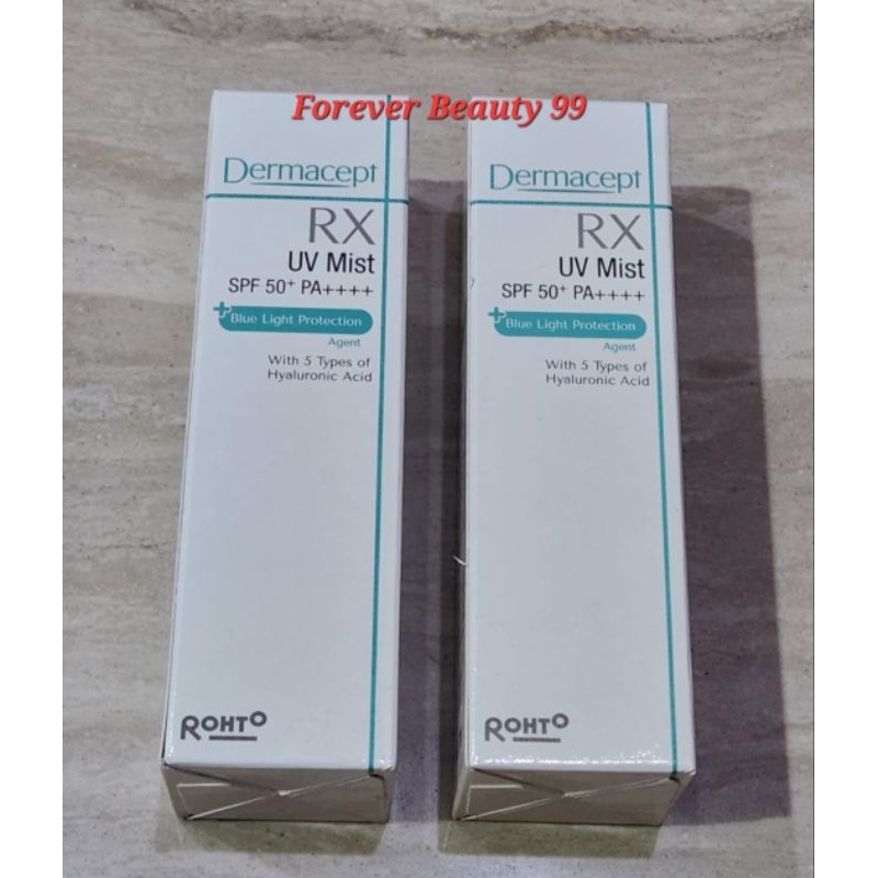 Jual Dermacept RX UV Mist SPF 50 + PA ++++ Plus Blue Light Protection ...