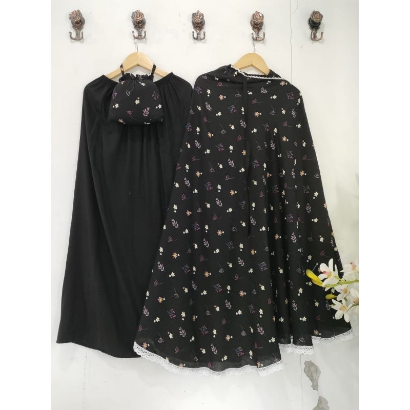 Jual Flow Series-Mukena Katun Rayon Dewasa Jumbo Free Tas Cantik (Kerut ...