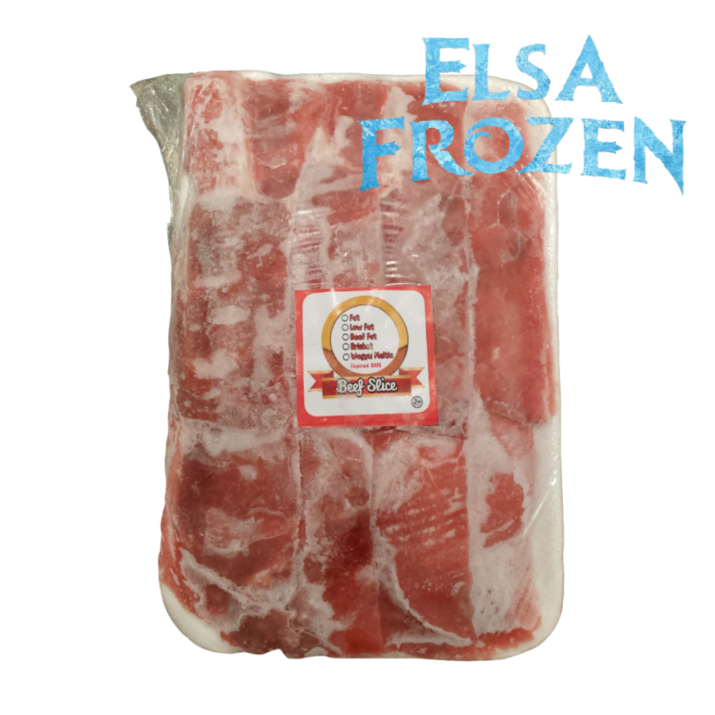 Jual BEEF SLICE LOW FAT 500GR 1MM DAGING SAPI IRIS RENDAH LEMAK ...