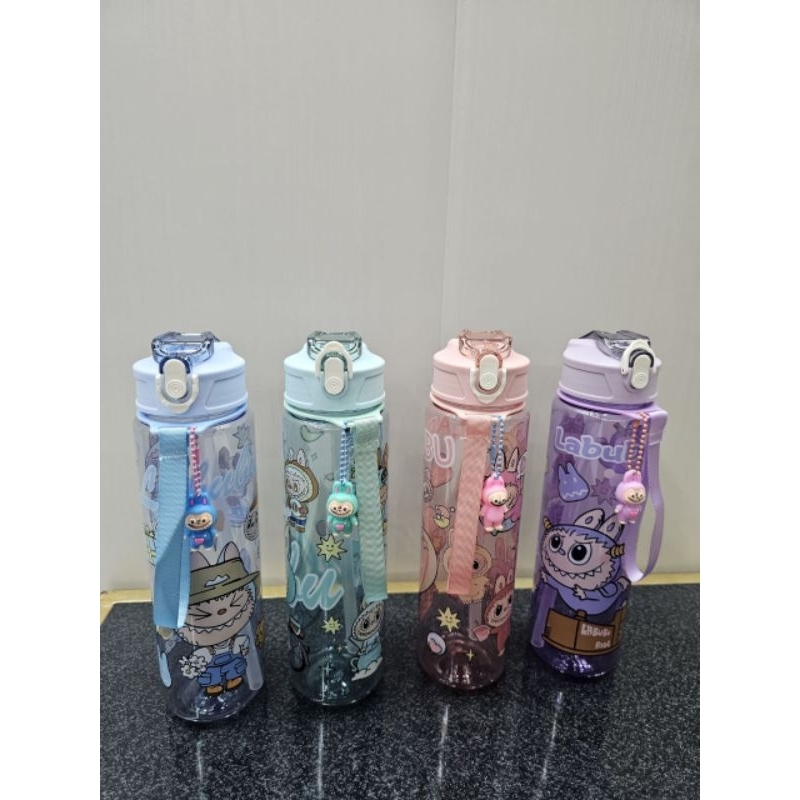 Jual Botol Labubu besar warna pastel 900ml | Shopee Indonesia