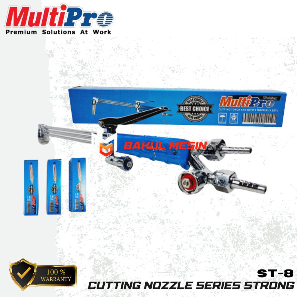 Jual MULTIPRO ST 8 CUTTING NOZZLE SERIES STRONG 8 CUTTING TORCH ST8 ...