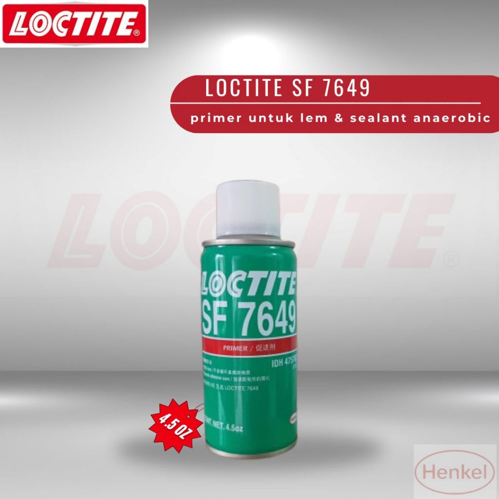 Jual Henkel LOCTITE SF 7649 Primer Lem Akrilik Anaerobik 4.5 Oz ...