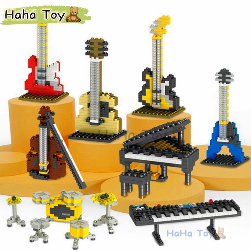 Jual HAHA TOY Block Mini Brick Building Mainan Anak Alat Music Series ...