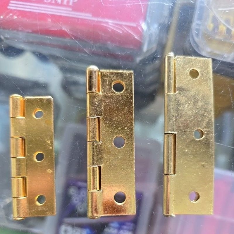 Jual engsel plat kuningan (1pasang) | Shopee Indonesia