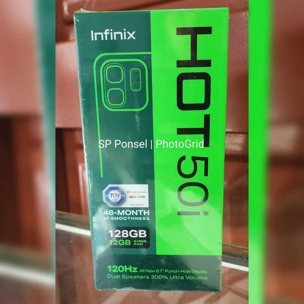 Jual infinix hot 50i 6/128 ram 6/128gb new resmi | Shopee Indonesia