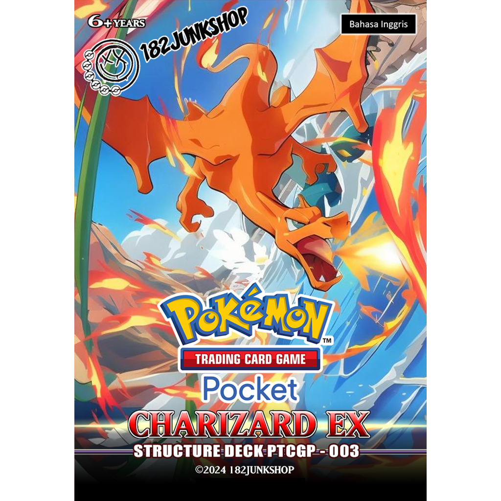Jual Pokemon TCG Pocket Deck 003 - Charizard EX Deck - Non ORI | Shopee ...