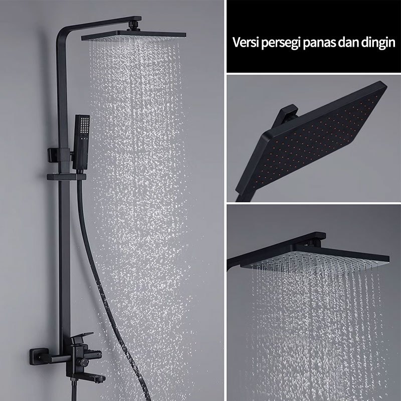 Jual 304 Shower Kamar Mandi Stainless Steel Full Set Panas Dingin ...