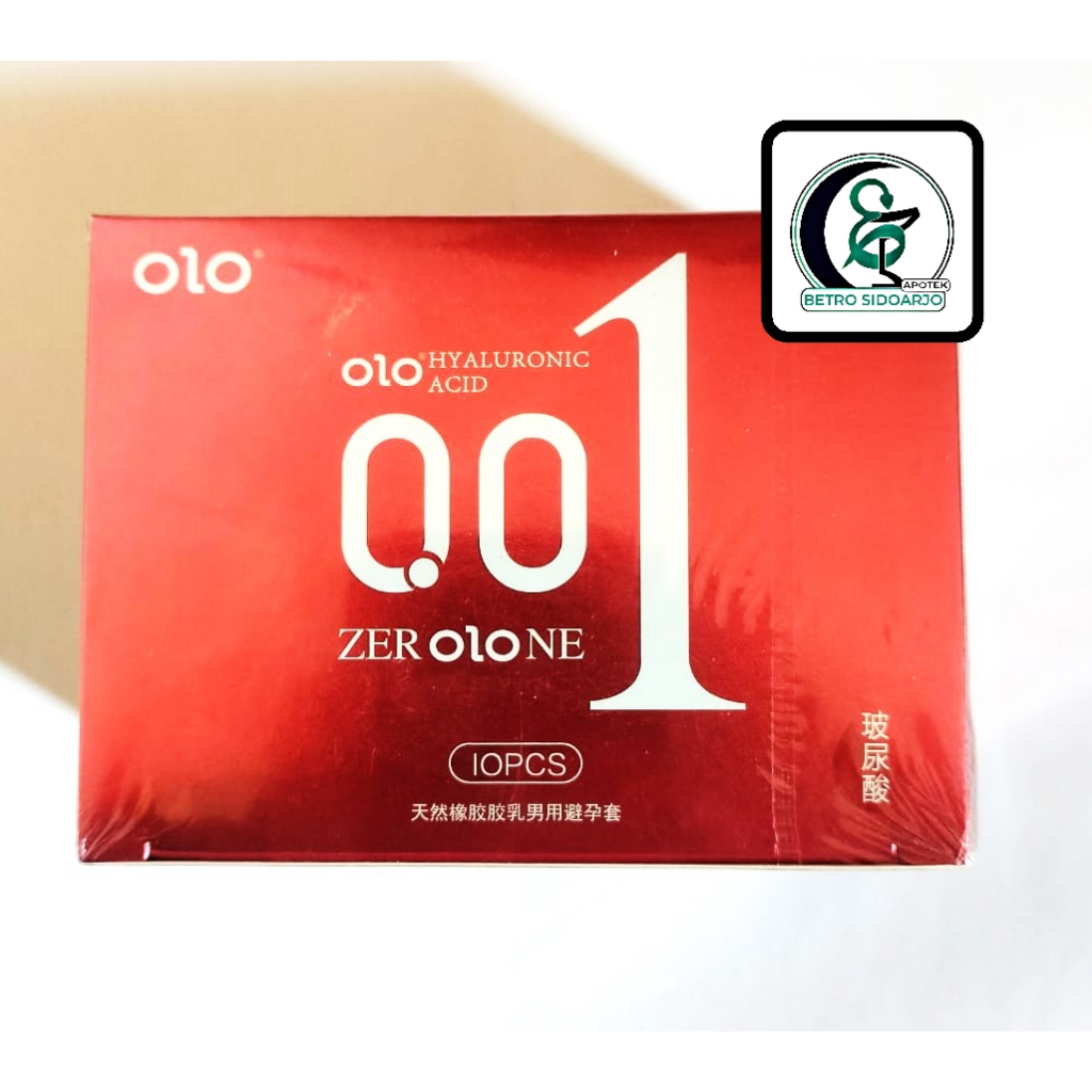 Jual Kondom OLO ZEROLONE Tipis 001 Warna Merah - 1 Box Isi 10 Pcs | Shopee Indonesia