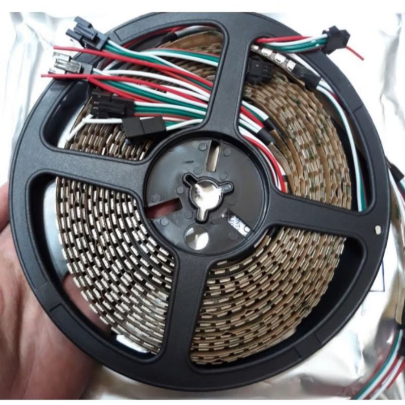 Jual LED strip rgb ws2812b addressable 1m 144 led | Shopee Indonesia