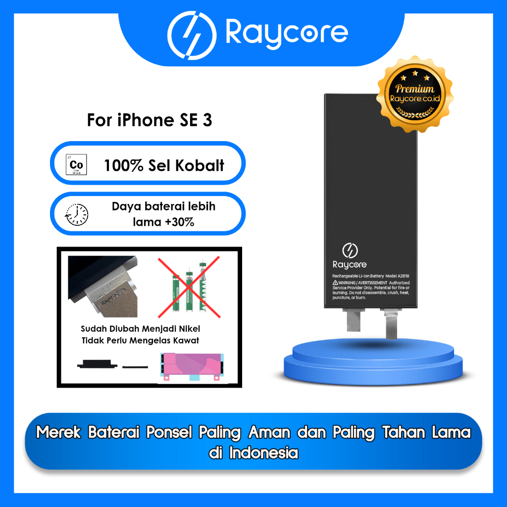 Jual Raycore - Cell Only iphone SE 3 2050mAh | Shopee Indonesia