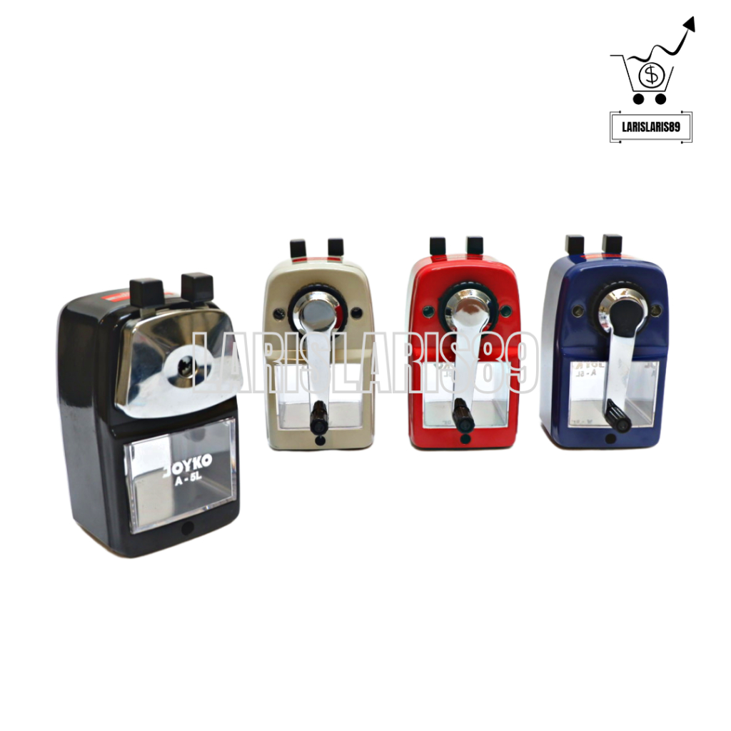 Jual Serutan Putar A-5L Joyko - Rautan Pensil Meja Duduk Besar - Pencil ...