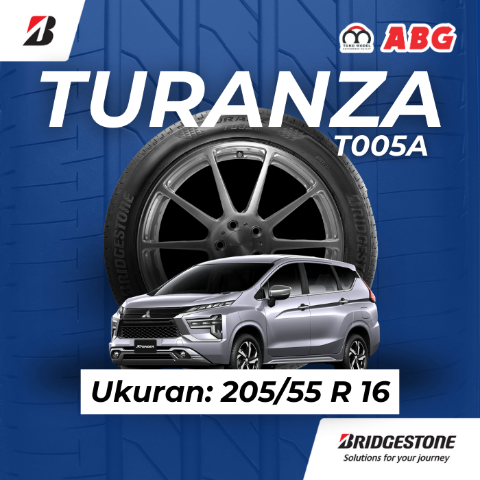 Jual Ban Mobil Bridgestone Turanza T005A 205 55 R16 untuk mobil Xpander ...