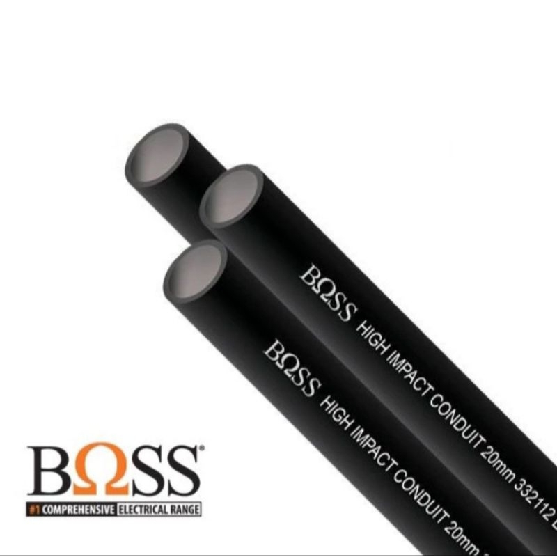 Jual Pipa Conduit Boss / Pipa Listrik Boss / Pipa Boss 20mm 20 mm Hitam ...