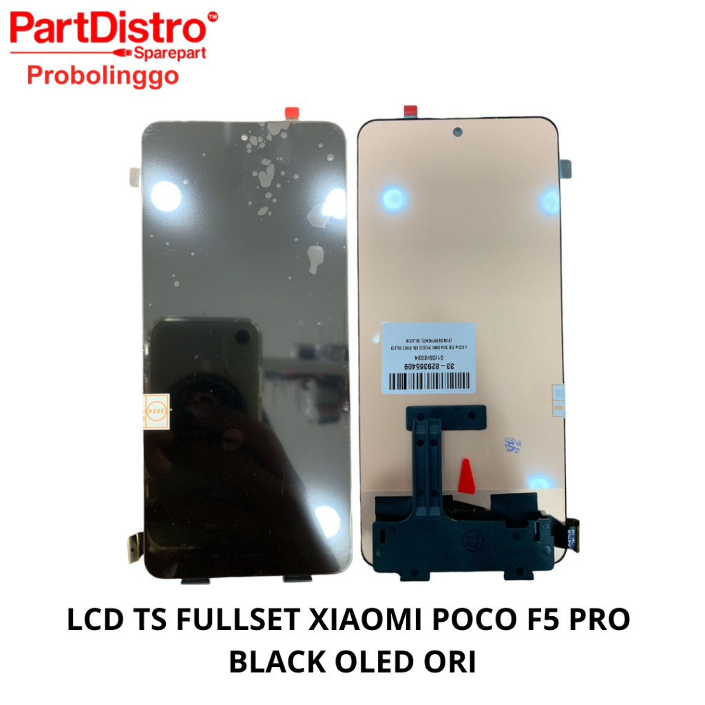 Jual LCD TS FULLSET XIAOMI POCO F5 PRO/K60/K60 PRO BLACK OLED(ON Finger ...