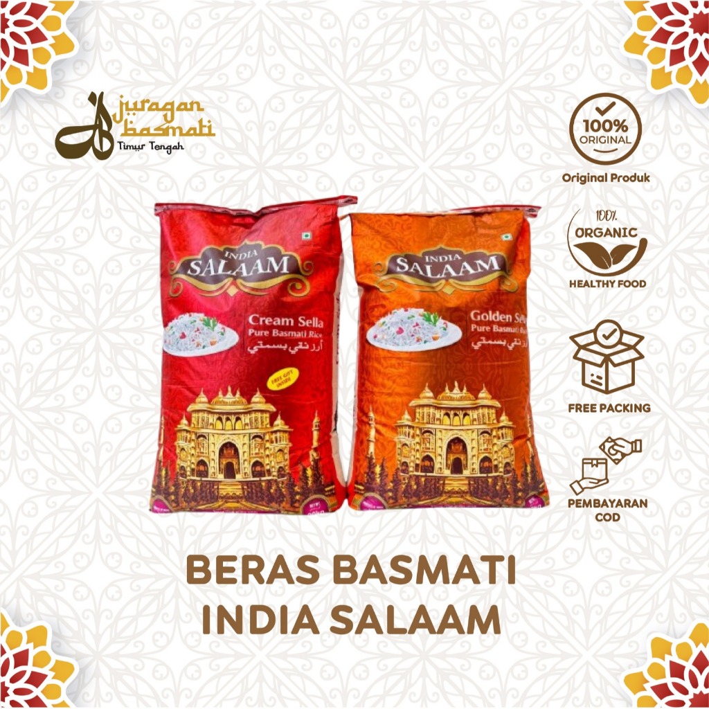 Jual India Salaam Pure Basmati Rice Premium 20kg | Shopee Indonesia