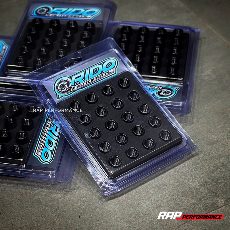 Jual Orido Mur Roda Racing Lug Nut Hex 17 Baut Roda Besi Steel Original ...