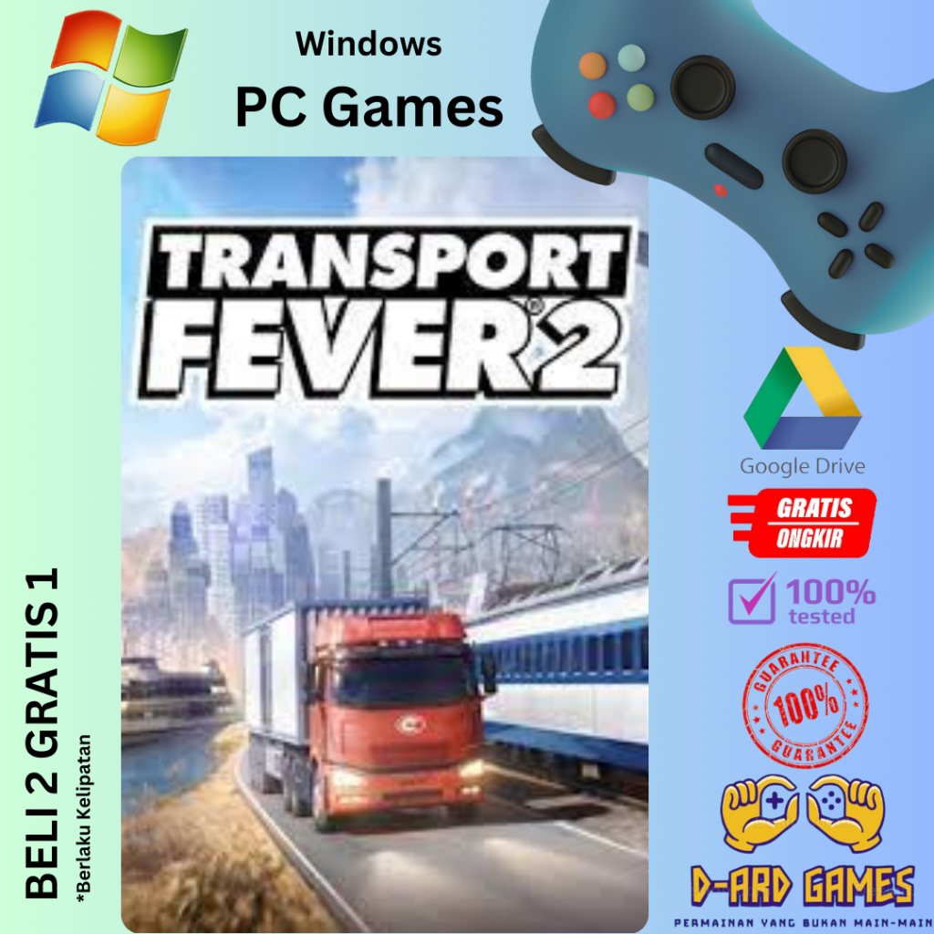 Jual Windows PC Games - Transport Fever 2 Deluxe Edition | Shopee Indonesia