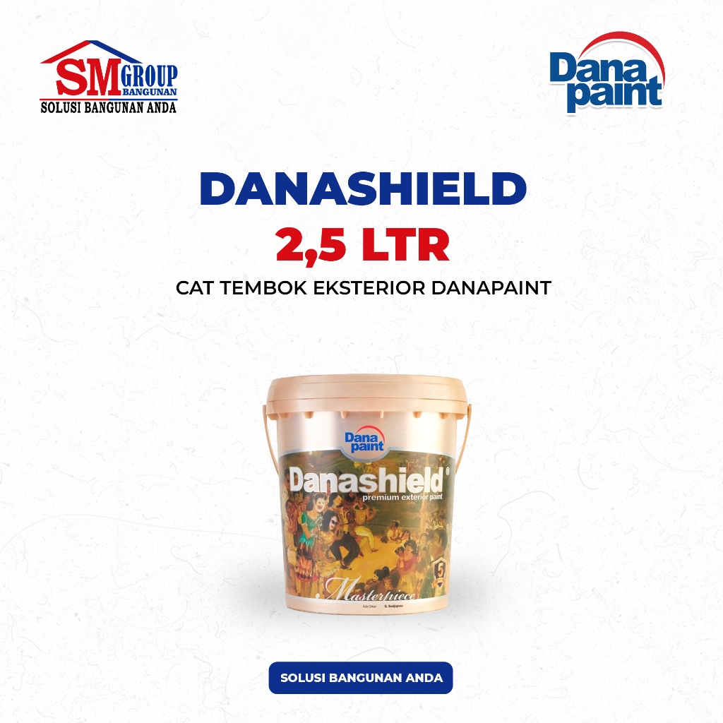 Jual Cat Tembok Eksterior DANASHIELD Dana Paint 2,5 Ltr | Shopee Indonesia
