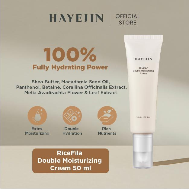Jual HAYEJIN RiceFila™ Double Moisturizing Cream 50ml | Shopee Indonesia