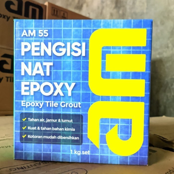 Jual PROMO Semen Nat Epoxy AM 55 Tile Grout - Pengisi NAT Keramik ...