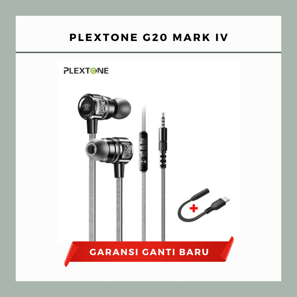 Jual PLEXTONE G20 MARK IV GAMING HEADSET E-SPORTS TYPE-C AUX HAMMERING ...