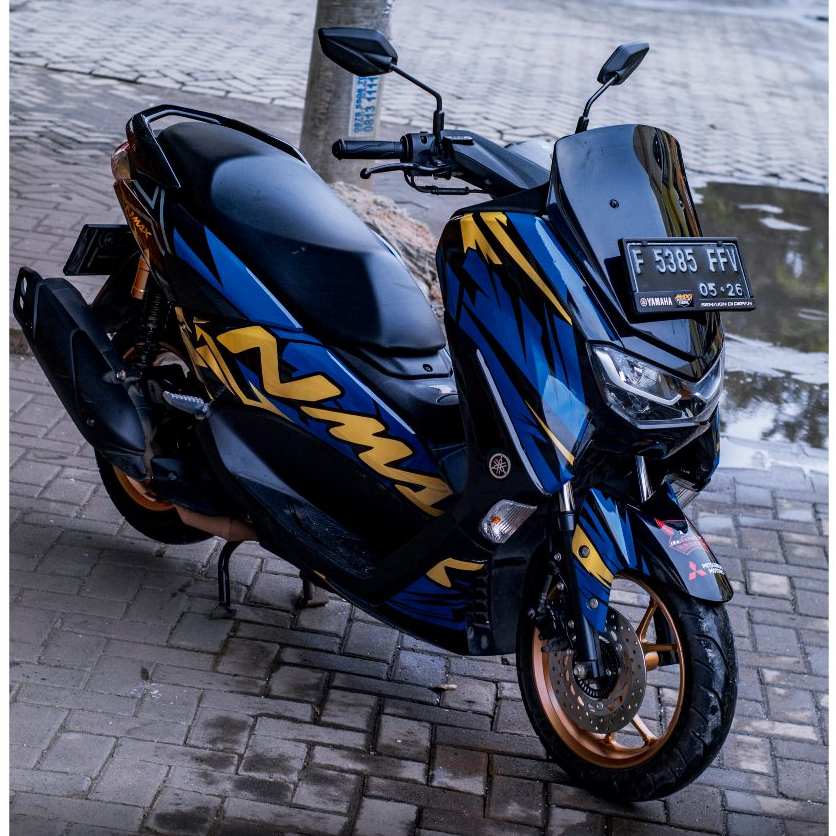 Jual Decal Stiker Nmax Old 2015-2019 Full Body/Stiker Striping Nmax Old ...