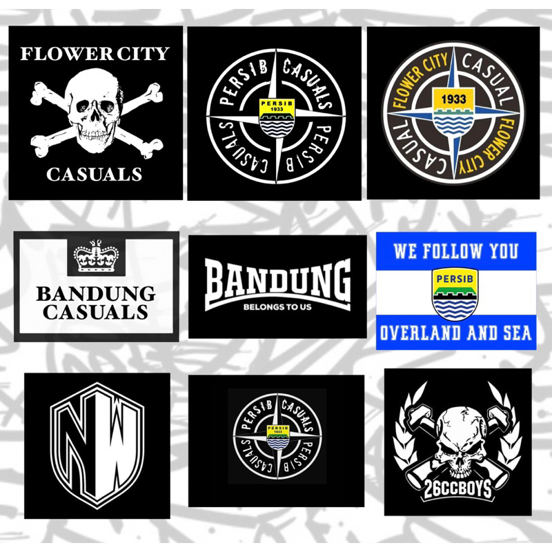 Jual STIKER BOBOTOH PERSIB STICKER CASUAL PERSIB STIKER HOOLIGAN STIKER ...