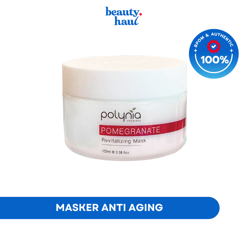 Jual POLYNIA Pomegranate Revitalizing Mask – Polynia Masker Pomegranate ...
