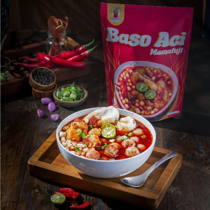 Jual Baso Aci Mama Fuji Original Pedas Gurih | Shopee Indonesia