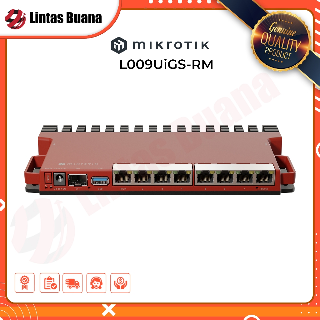 Jual Mikrotik Routerboard RB L009UiGS-RM | RBL009UiGS-RM | Shopee Indonesia