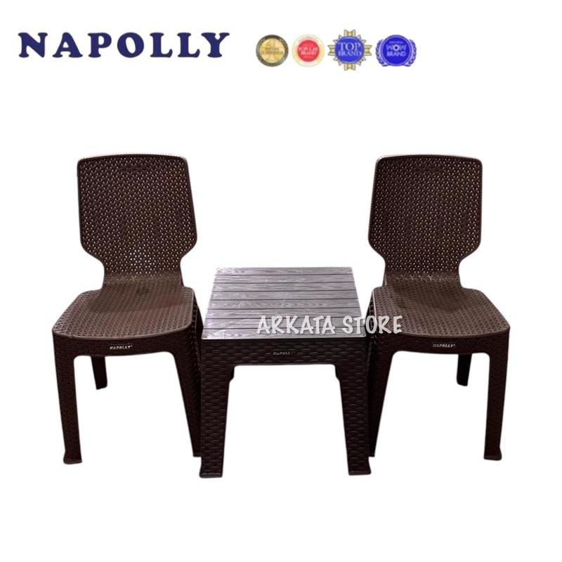 Jual 1 SET 2 Kursi BIG 2Y3 + MAPAN 45 - 1Set Napolly Kursi Bangku ...