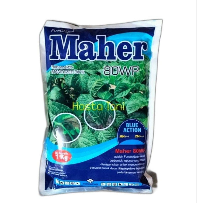 Jual Fungisida MAHER BLUE 80WP 1Kg | Shopee Indonesia