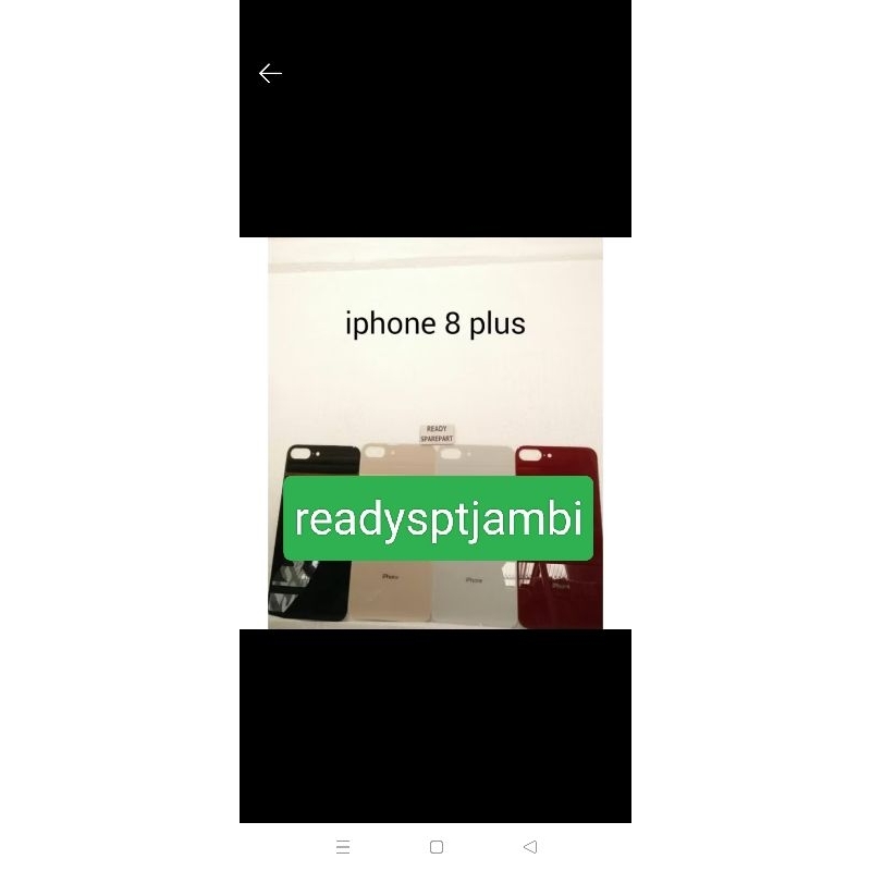 Jual tutup blakang backdoor ip8+plus/ip 8 plus | Shopee Indonesia