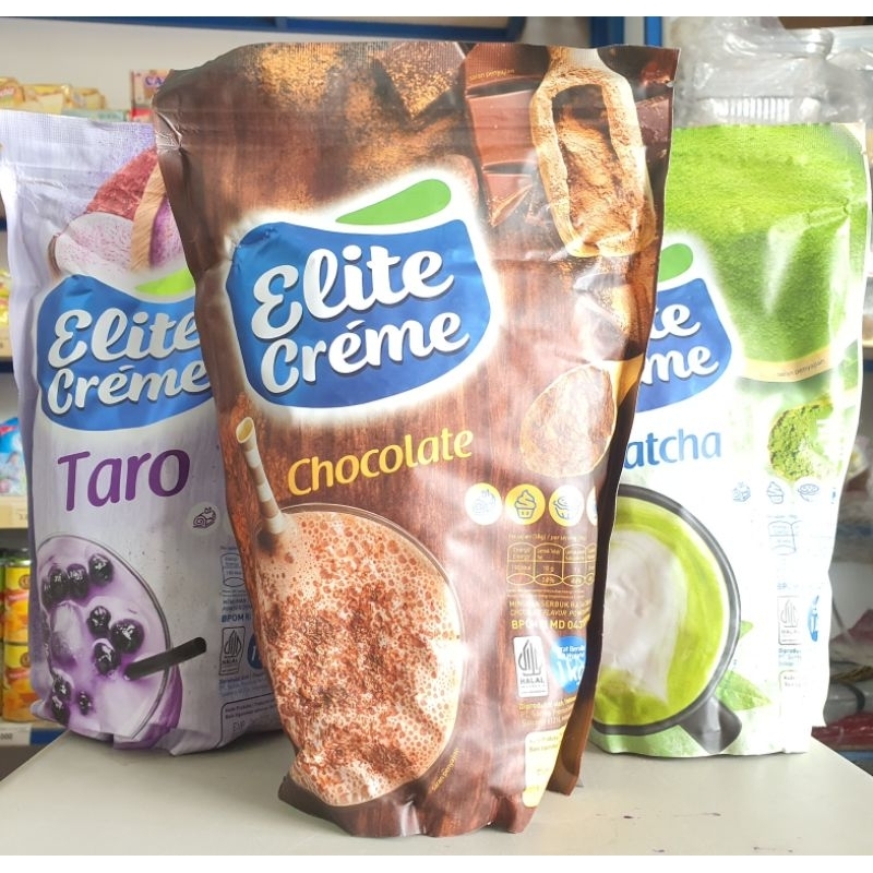 Jual Elite Creme Chocolate 1Kg / Elite Creme Taro 1Kg / Elite Creme ...
