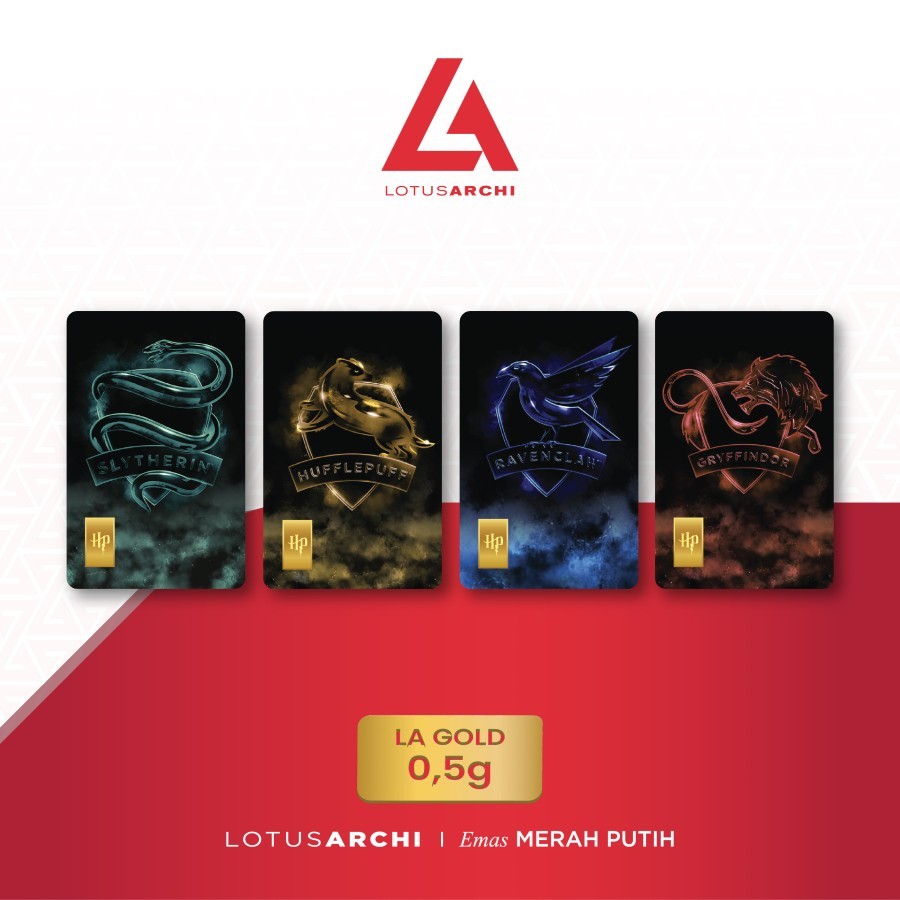 Jual LM Lotus Archi Harry Potter Special Edition Hogwarts House / Movie Edition / Magic Book ...