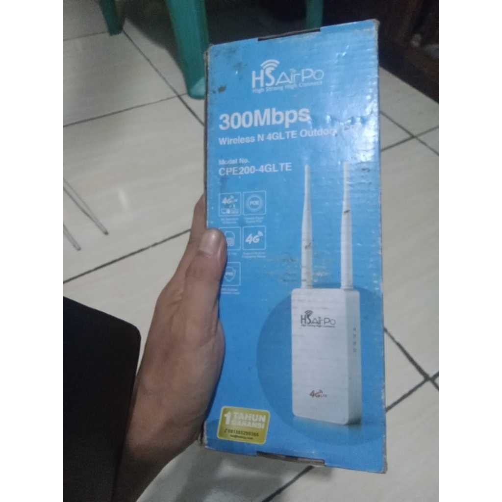 Jual Modem Outdoor 4G HSAirpo CPE200 All Operator- Bekas | Shopee Indonesia
